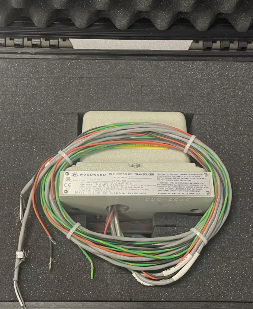 Woodward Gas Turbine Pressure Transducer 9907-963 - Texas PLC