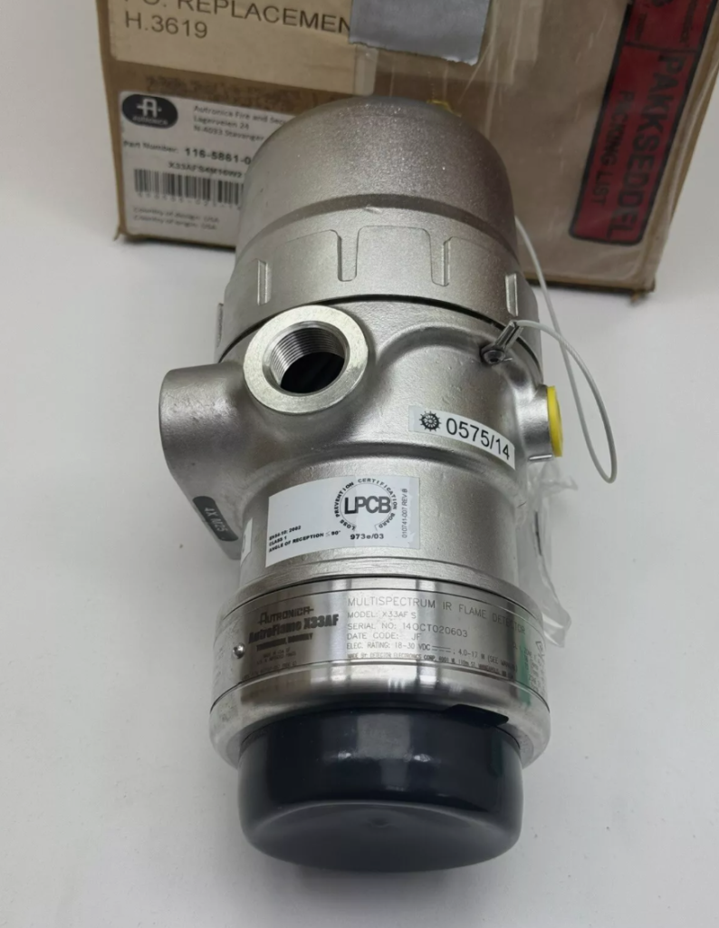 AUTRONICA Flame Detector X33AF - Texas PLC